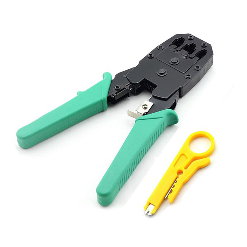 Network Crimping Plier Multi-Function LAN Wire Modular Crimping Tool ...