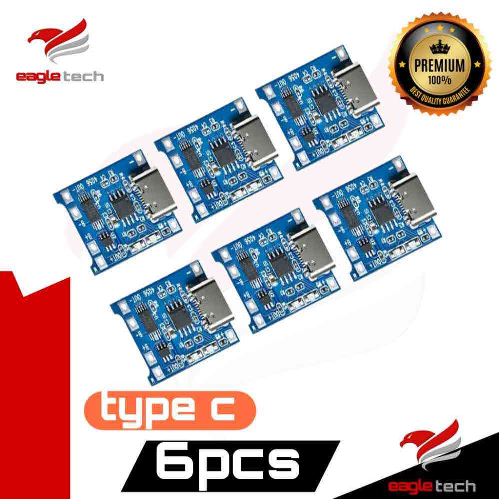 1-10]PCS TP4056 Lithium Charging Module Type-C Charging Module Lithium ...