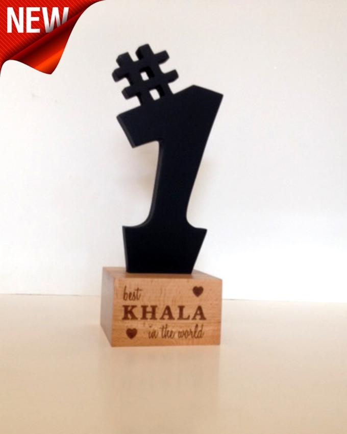 Gift For Khala Wooden Made No.1 Khala Award Price in Pakistan - View ...