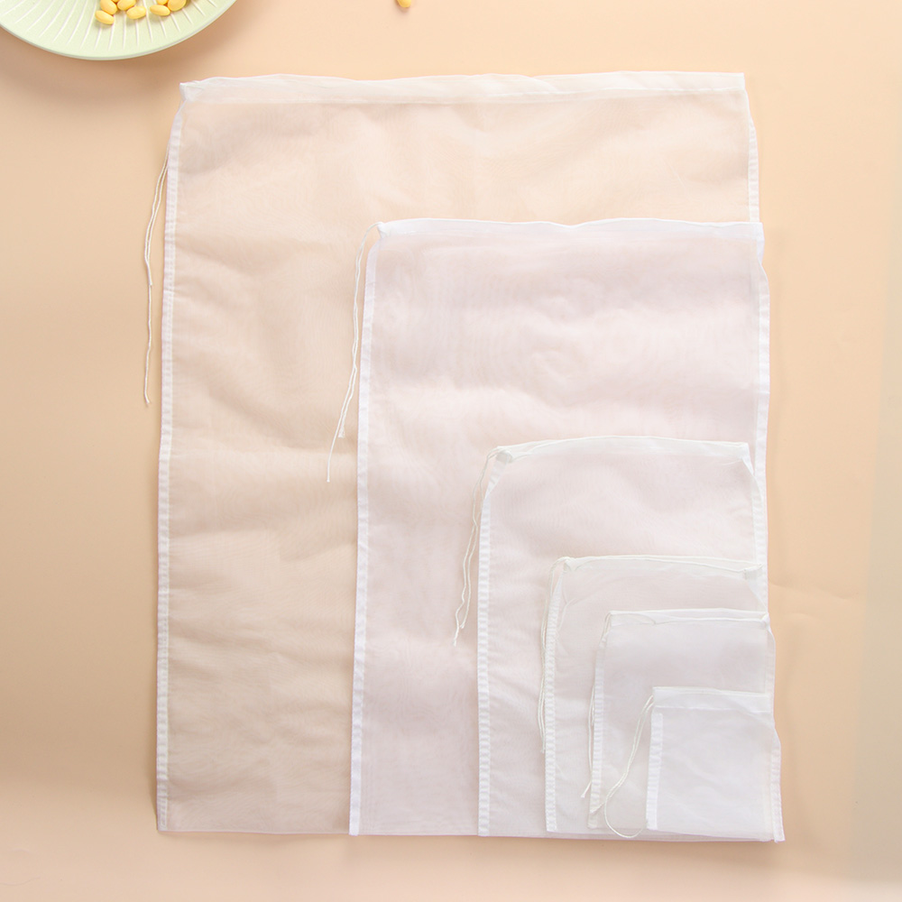 160/200 Mesh Reusable Fine Mesh Strainer Nut Milk Bag Food Special ...