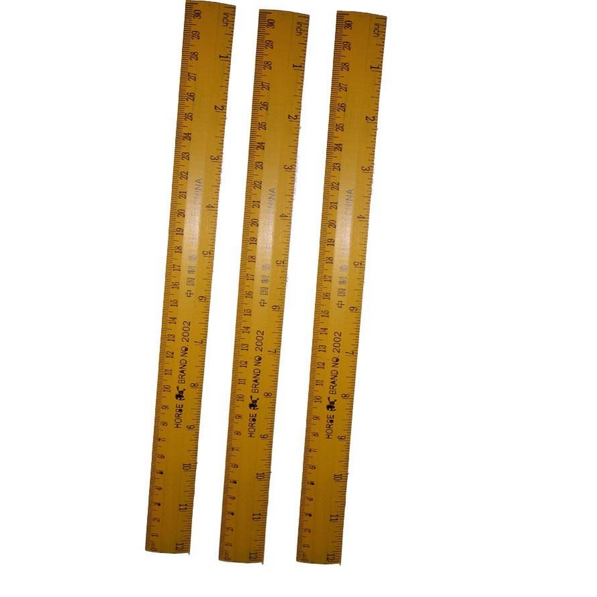 12" Inch Wood Ruler (3 Pcs) | Daraz.pk