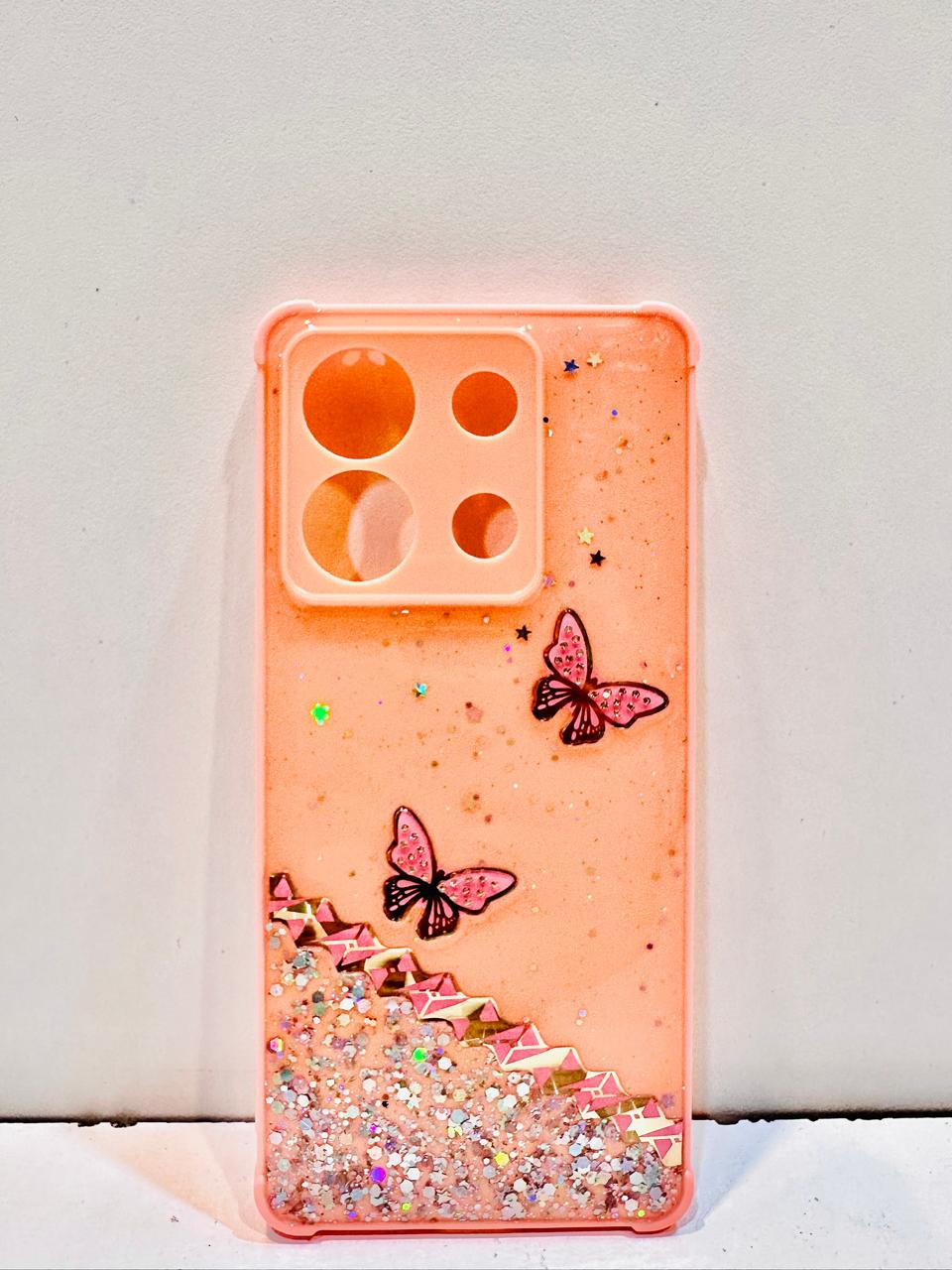 Redmi Note 13 Girls Back Cover - Girls Back Cover - Fancy Flower ...