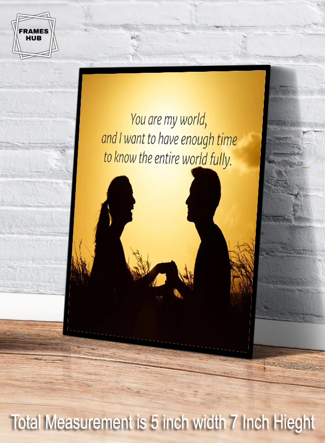 Photo Frame Motivational Quotes Frame 5x7 Decoration For Home Decore ...