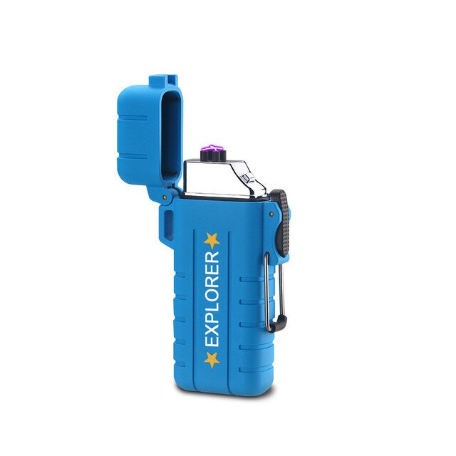 Explorer Waterproof Dual ARC USB Rechargeable Windproof Outdoor ...