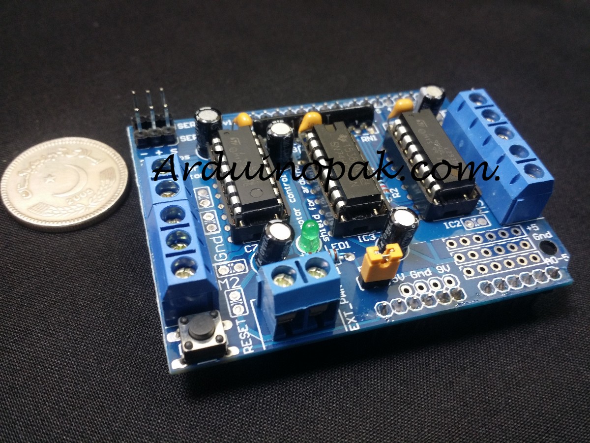 L293D Motor Driver Control Shield for Arduino H bridge | Daraz.pk