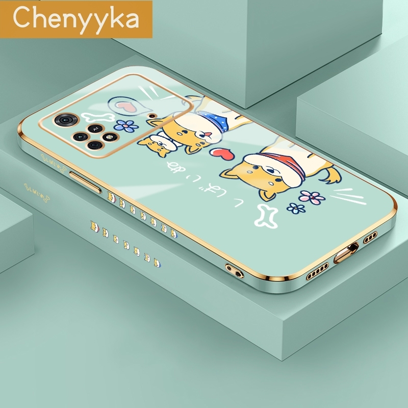 chenyyka For Xiaomi MI POCO X4 Pro 5G Case Cartoon Cute Pet Pattern ...