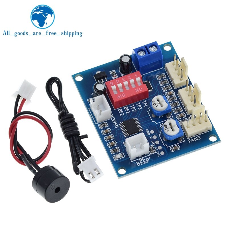 DC 12V 5A PWM PC CPU Fan Temperature Control Speed Controller Module ...