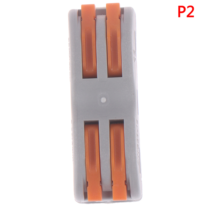 SPL-1 2 3 Way Reusable Spring Lever Terminal Block Electric Cable Wire ...