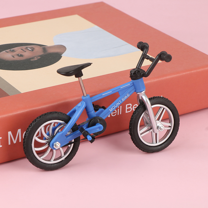Retro Mini Finger Bicycle Assembly Bike Model Toys Gift Toys Model Mini ...