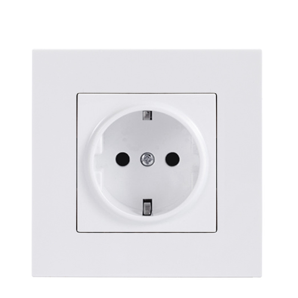 86 Type Wall crystal glass panel power socket plug 16a European ...