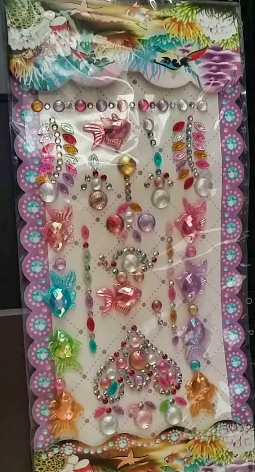 Crystal Beads Stickers Sheets | Daraz.pk