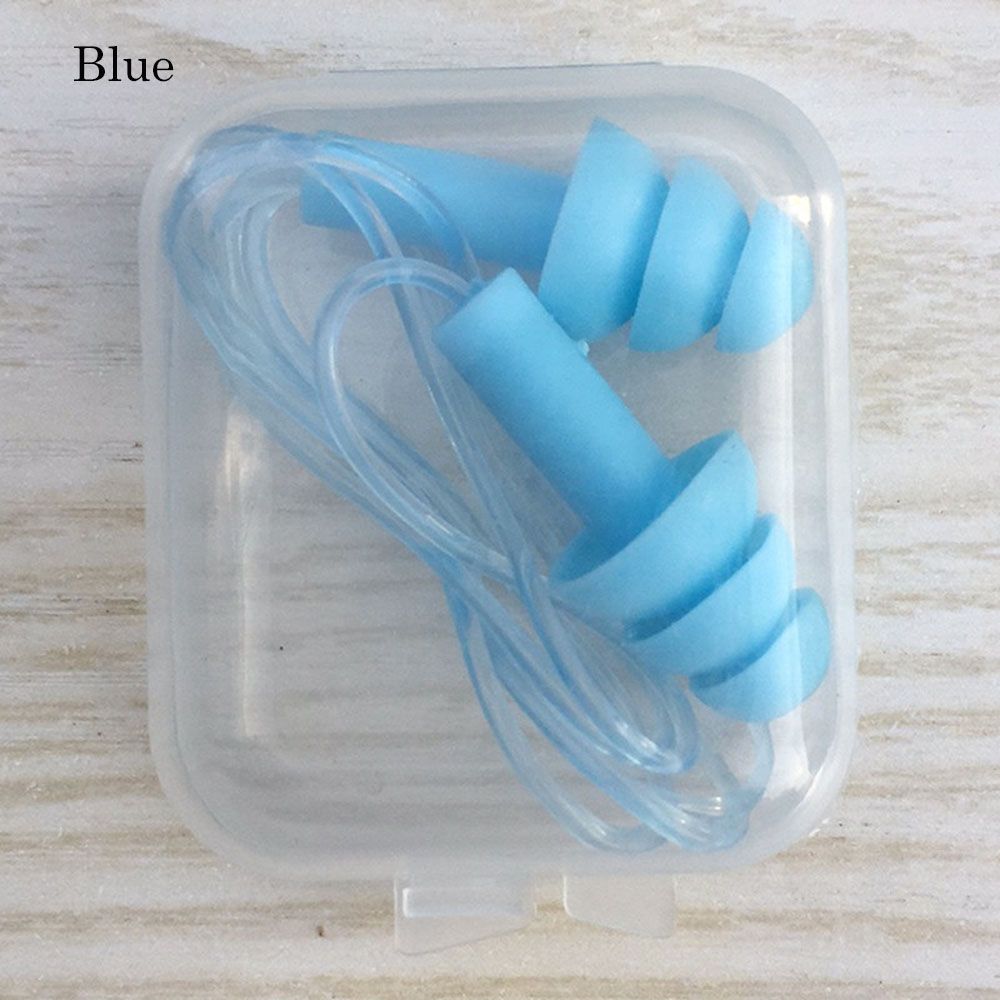 Water Sports Rope Soft Silicone Ear Plugs Swimming Ears Protector ...
