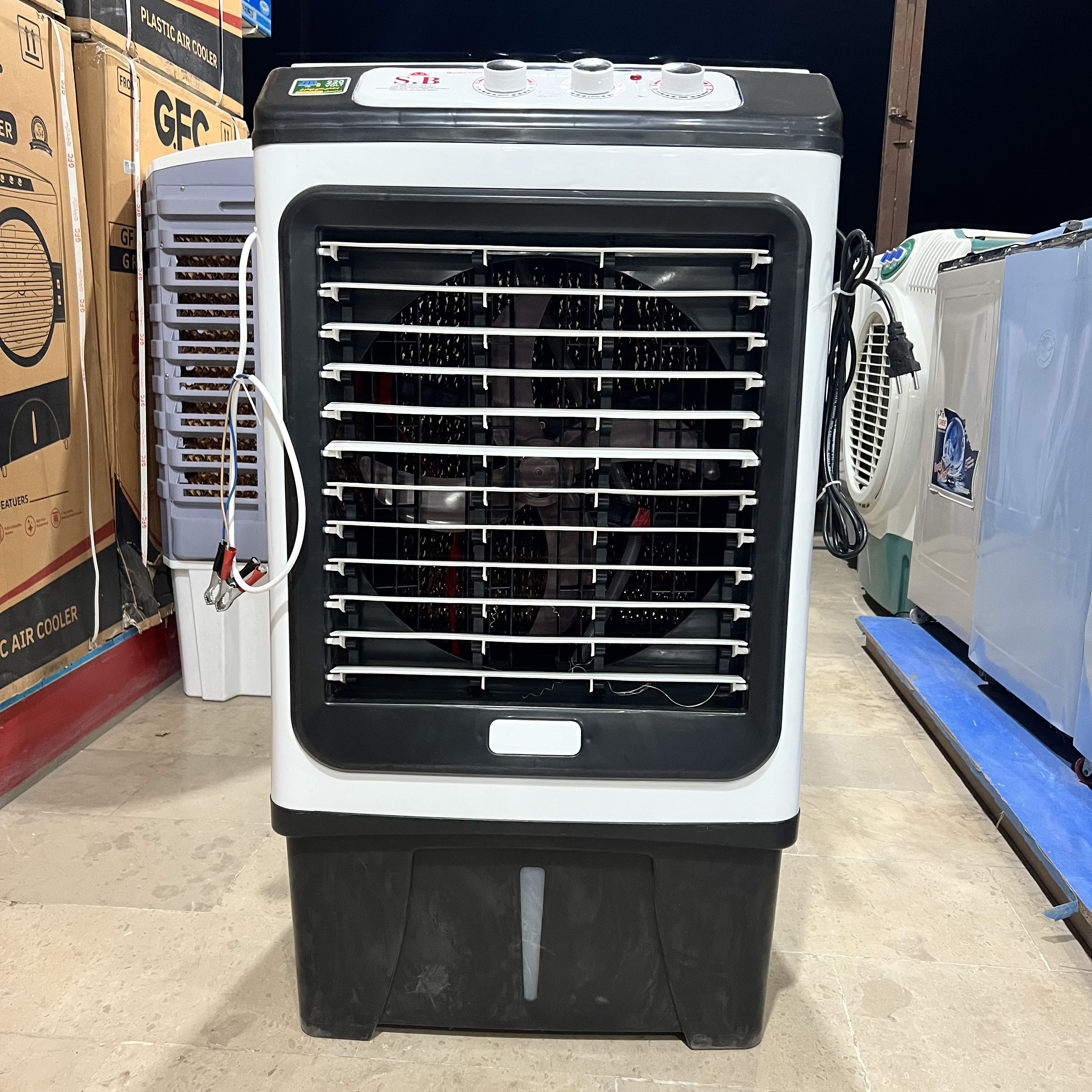 SB 1200 AC/DC Cooler Solar & Battery Room Cooler Air Cooler | Daraz.pk