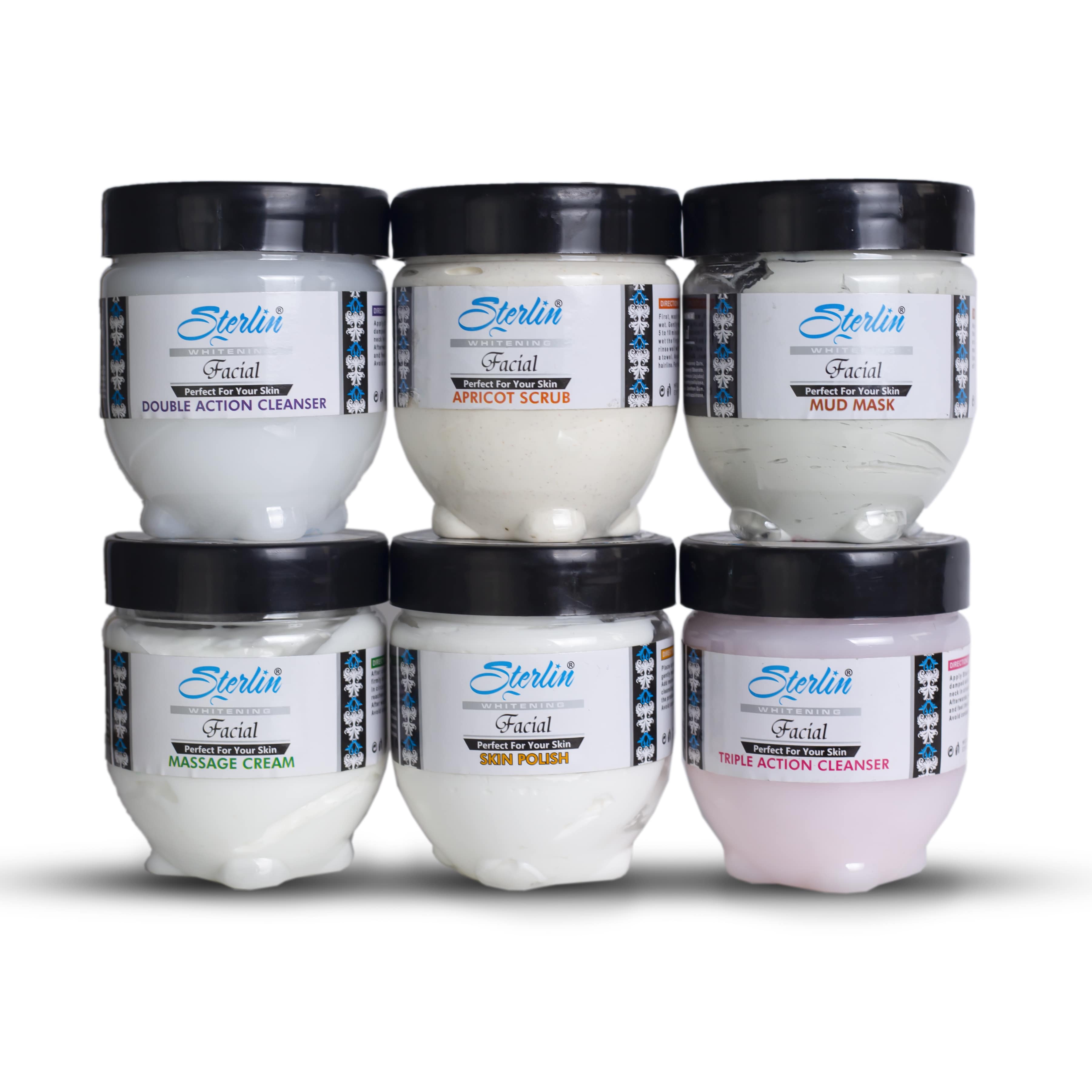 Sterlin Facial Series | 6 Steps | Perfect for your skin | Daraz.pk