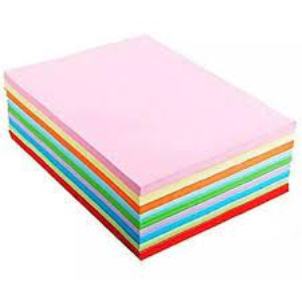 Colour Chart Paper A4 size sheets Mix Colour Printing Colour Hard Card ...