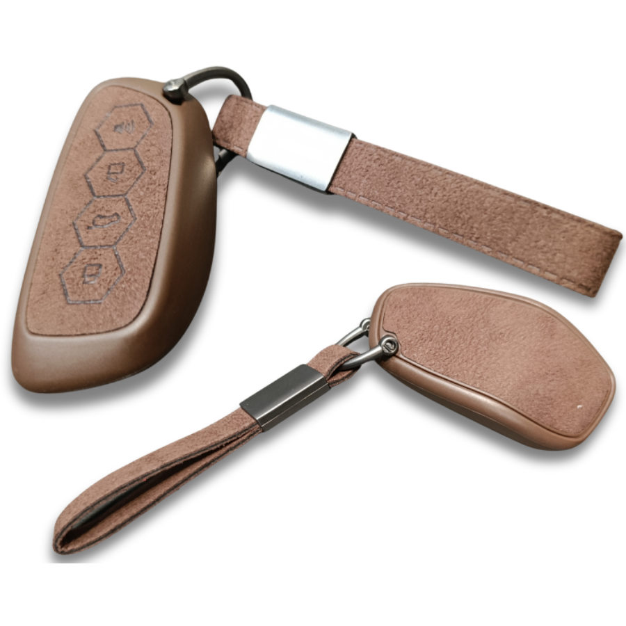 Haval H6 2025 (Facelift) Premium Quality Leather Key Cover Brown Color ...