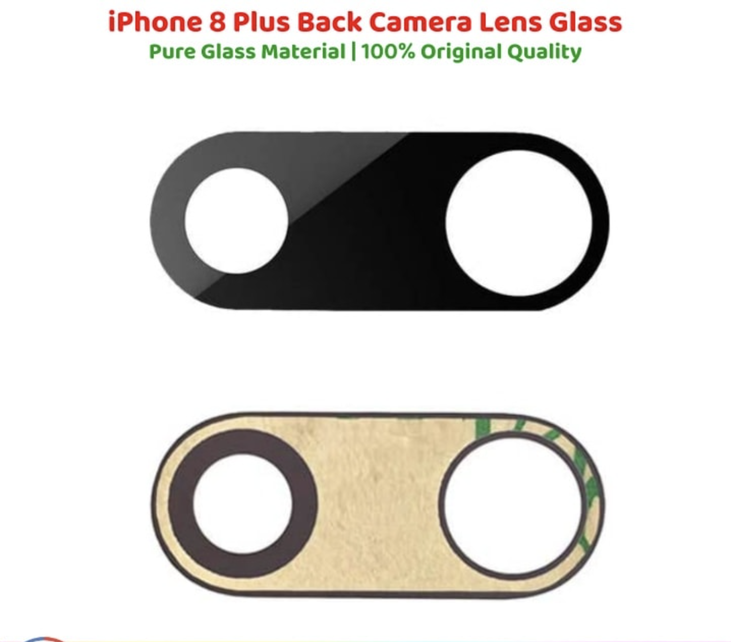 iPhone 8 Plus Back Camera Lens Glass Replacement Parts | 100% Original ...