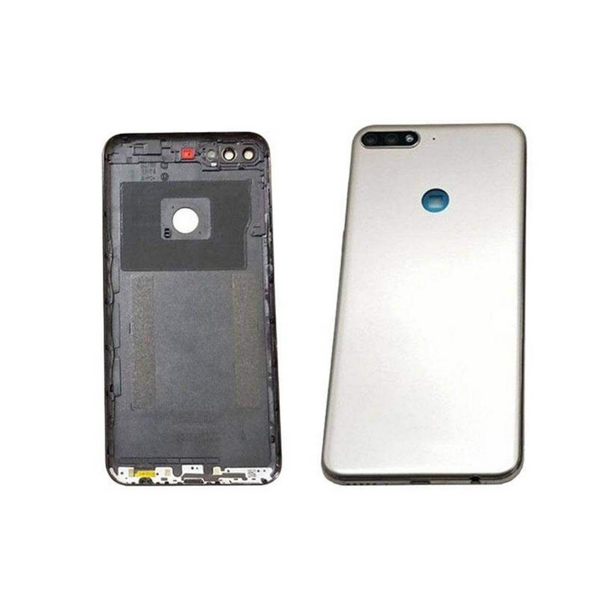 Huawei Y7 Prime 2018 Metal Housing Full Body Casing Replacement Parts Case With Side Volume ...