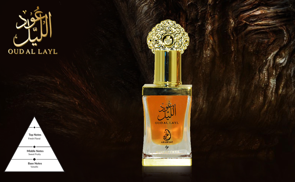 OUD AL LAYL attar ARABIYAT FOR MEN AND WOMEN 12 ML CPO | Daraz.pk