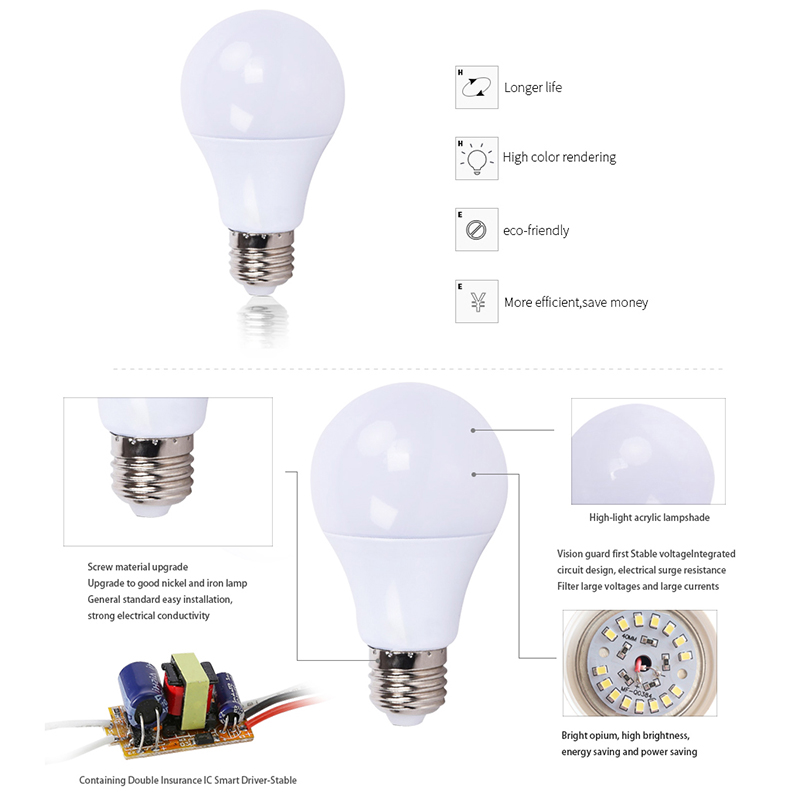 LED Bulb DC 12V LED Light 5W 7W 9W 12W15W 20W 30W For Led Light Bulbs12 ...