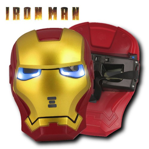 Iron Man LED Lights Mask for Kids | Daraz.pk