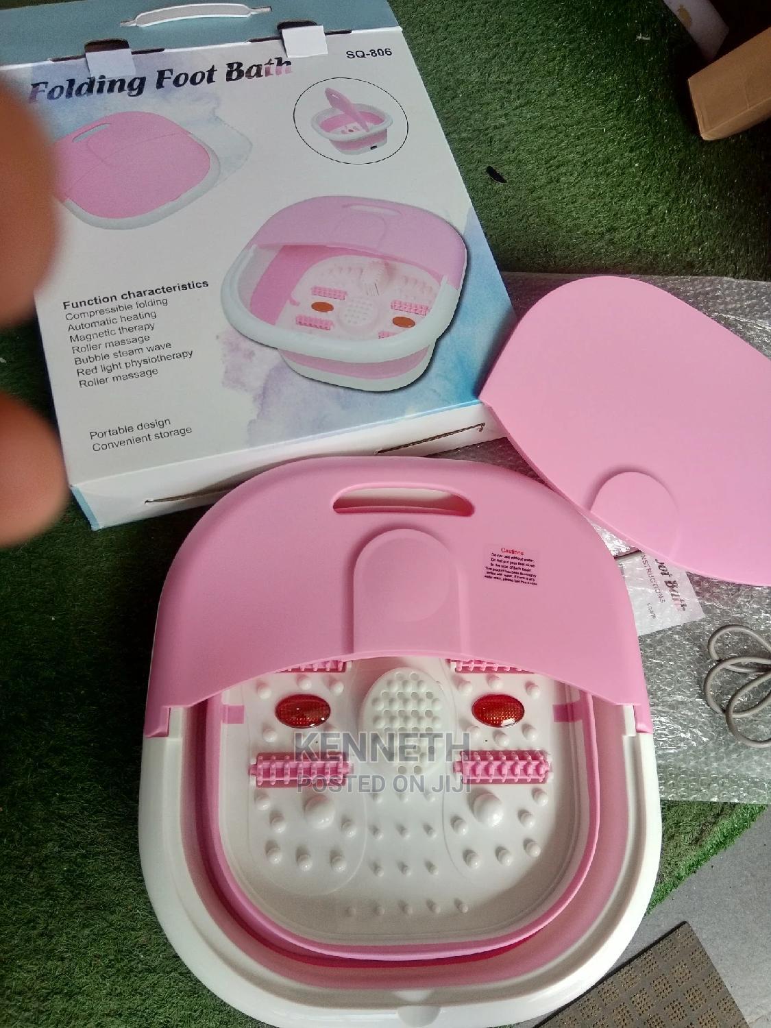 SQ-806 Foldable Foot Spa Massager Tub Electric Heating Constant ...