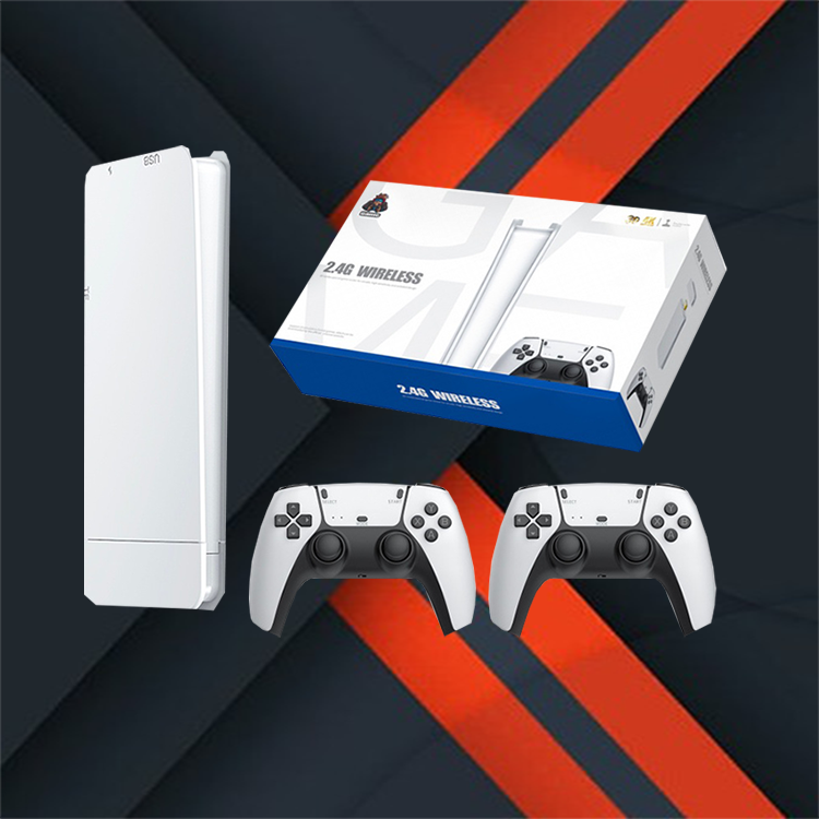 M15 Game Stick Pro 4K Console 64GB with Dual 2.4G Wireless Controllers ...