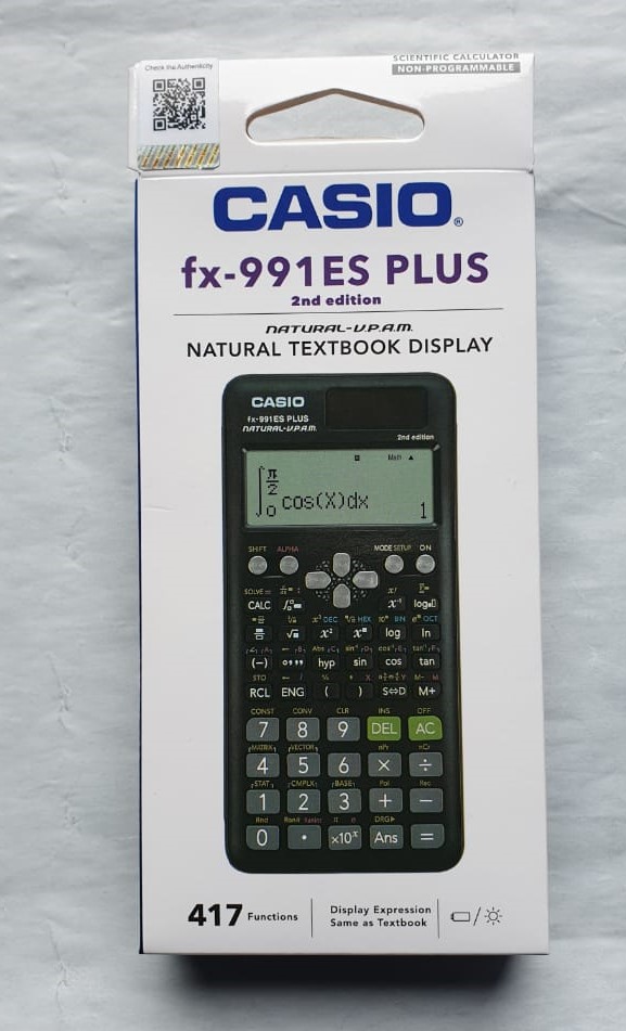 Scientific Calculator fx-991ES Plus 2nd Edition Original | Daraz.pk
