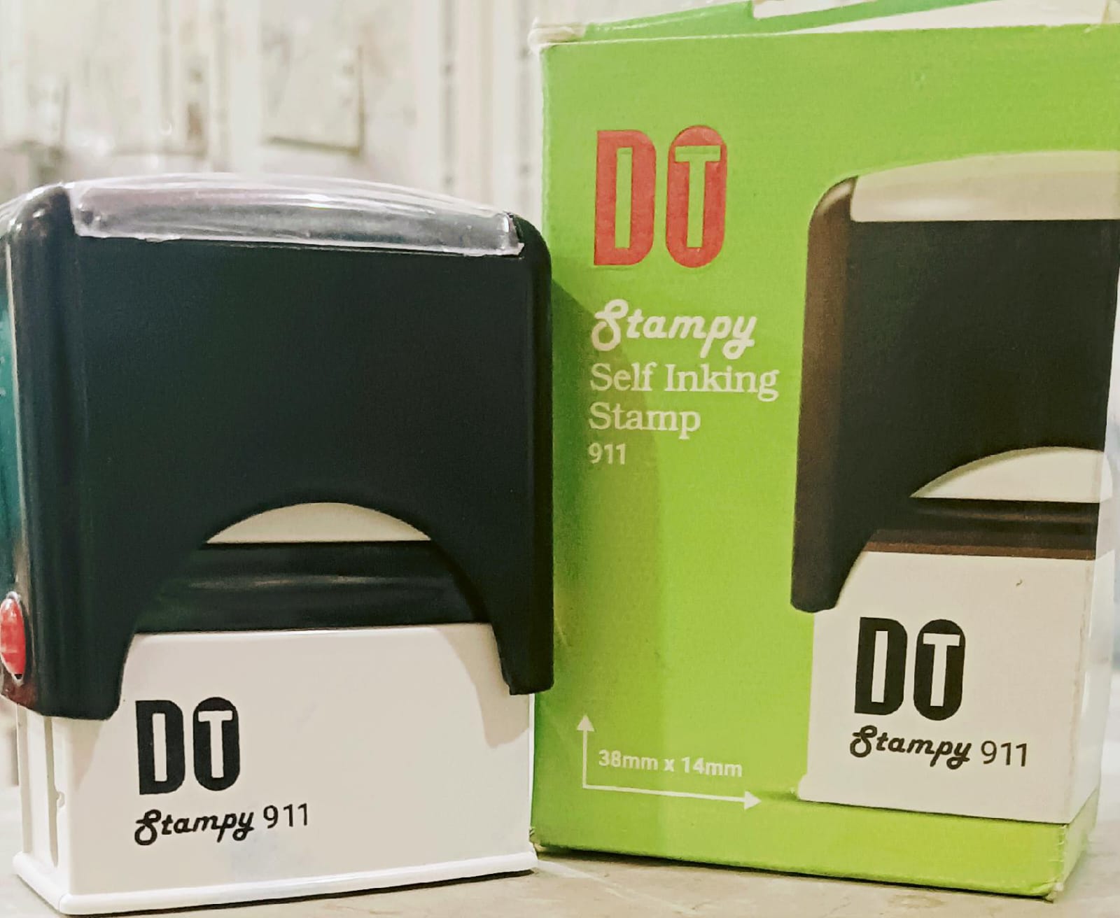 Costumize Pre Ink Autometic Machine Stamp With your Own Choice | Daraz.pk