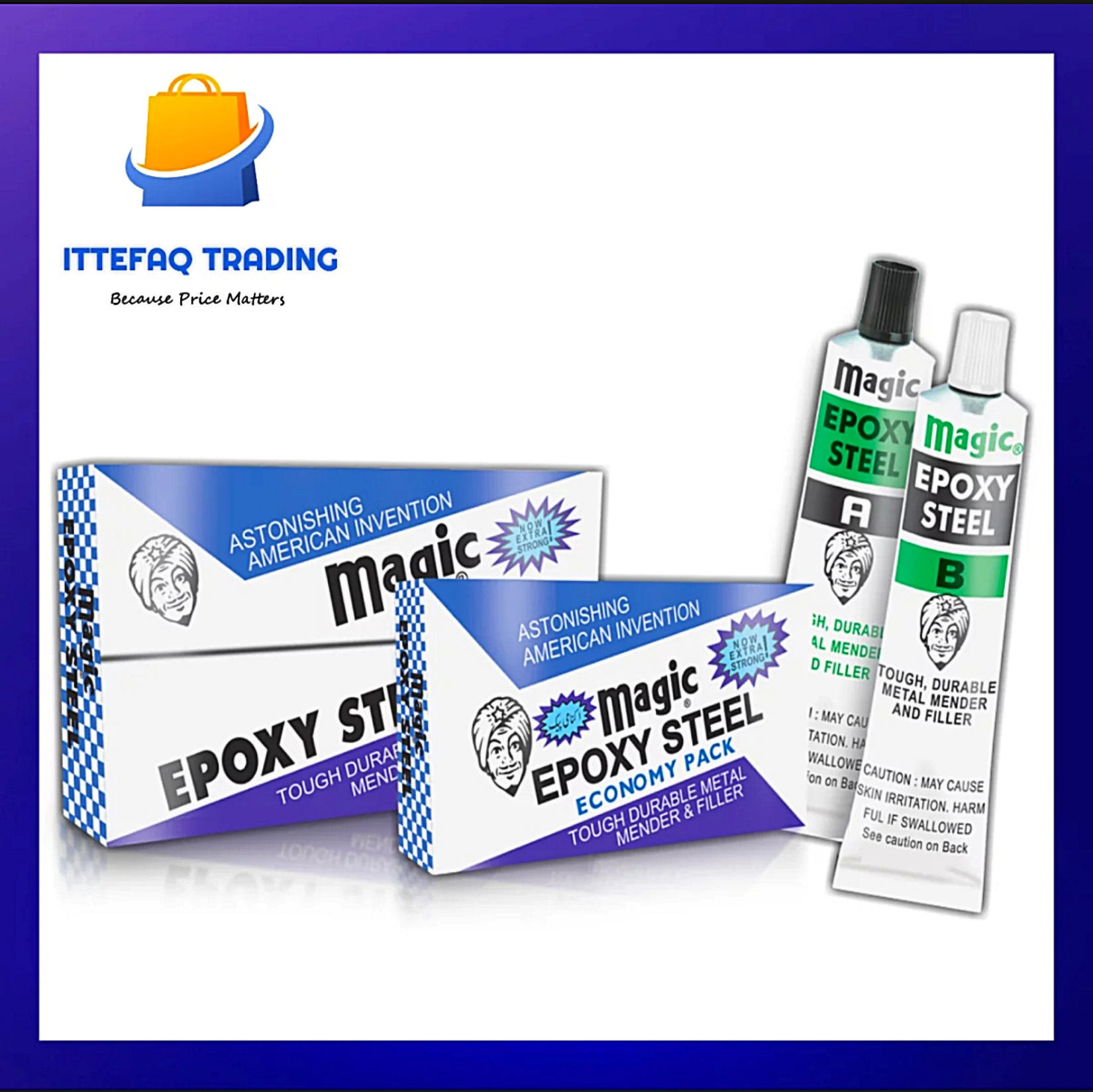Magic Epoxy Steel Economy Pack | Daraz.pk