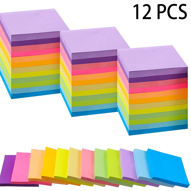 6-12PCS Sticky Notes Kawaii Stationery Supplies Note Stationery ...