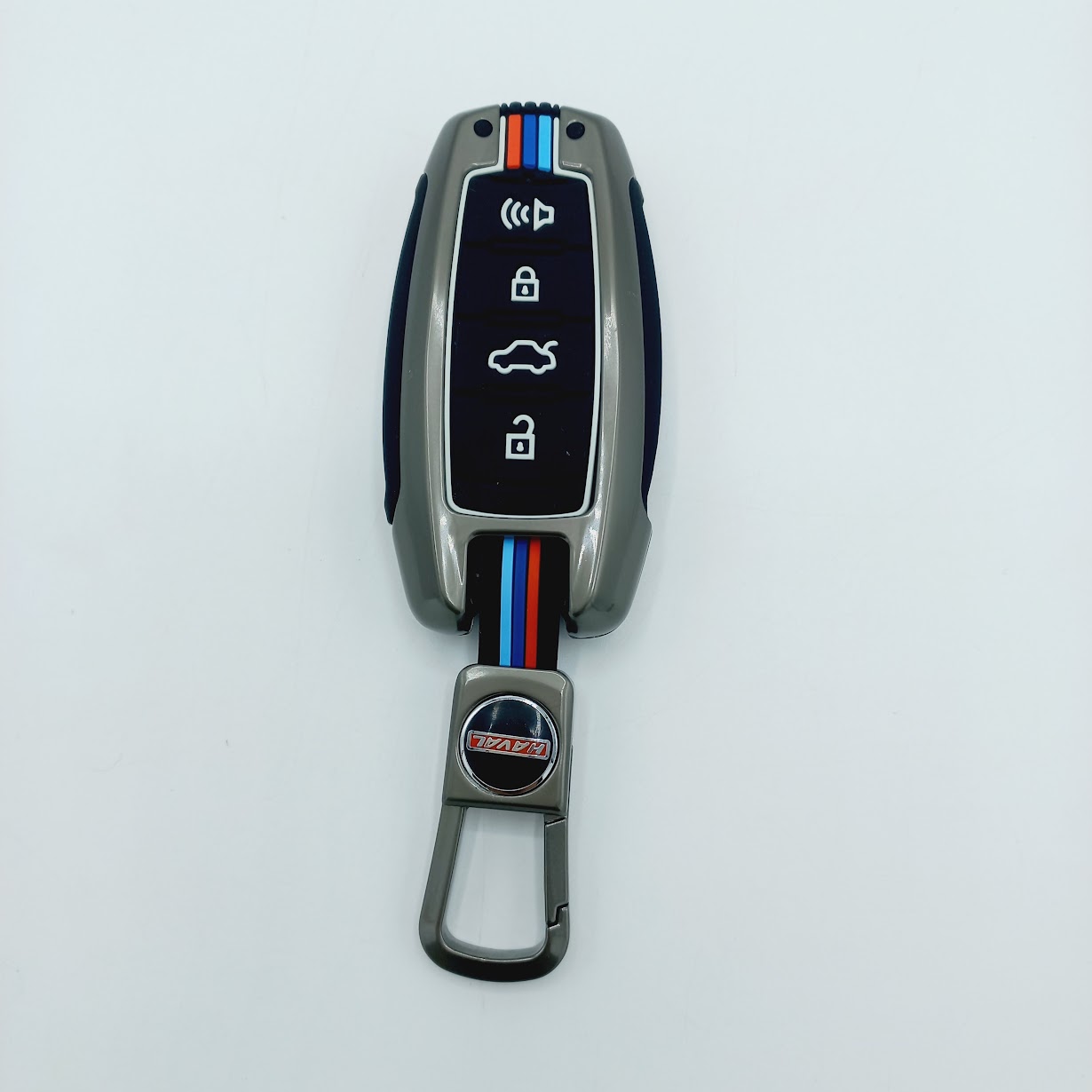 Haval H6 And Jolain Key Cover With Metal Shell 4-Button | Daraz.pk
