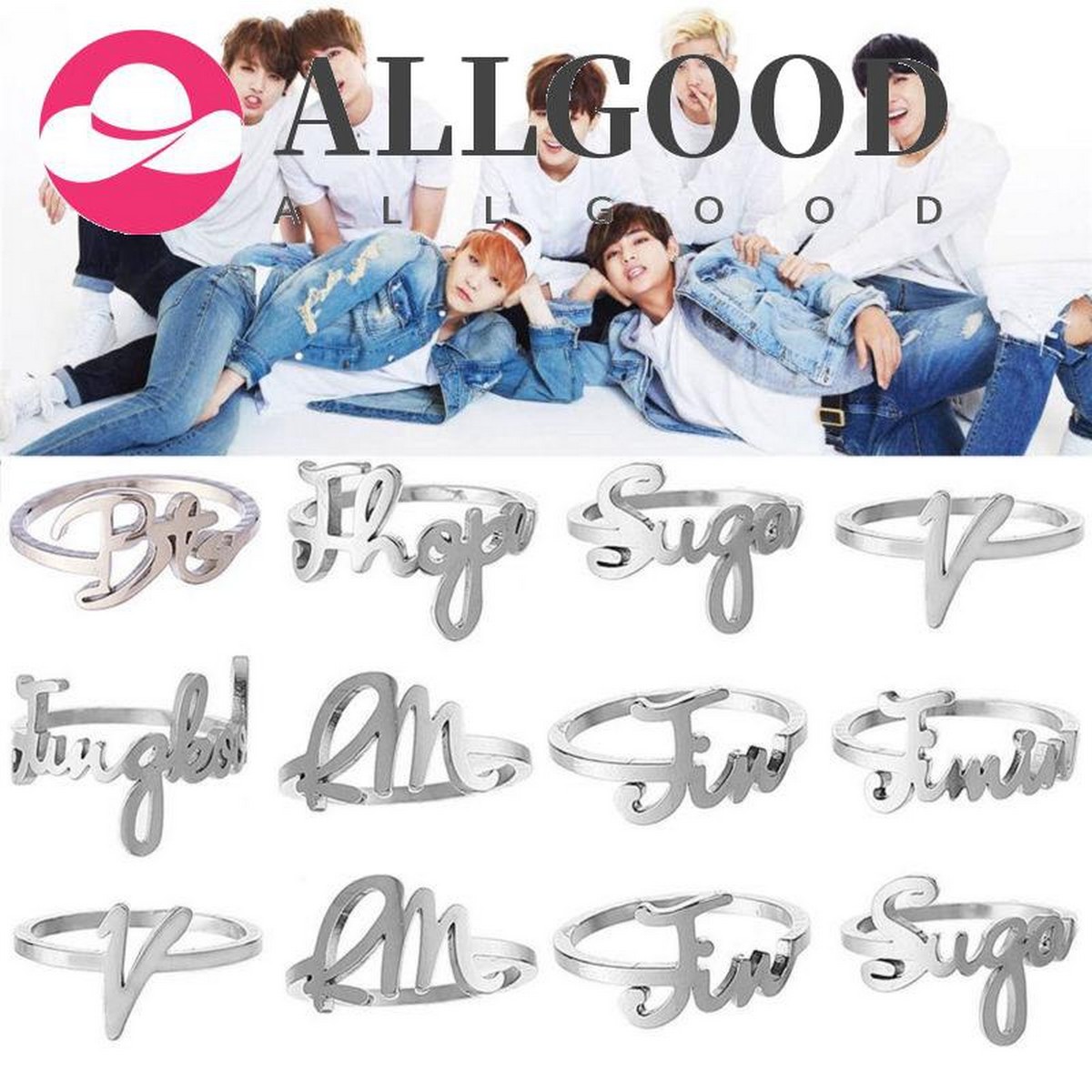 【ALLGOOD】POP BTS KPOP BTS JUNGKOOK Bangtan Boys JiMin V Rap Monster ...