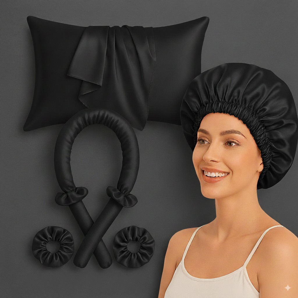 Premium Satin Hair Protection Set | Daraz.pk