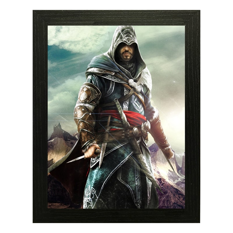 Gaming Poster Frame, Framed Gamer Posters - Raqeeq OFD105 | Daraz.pk
