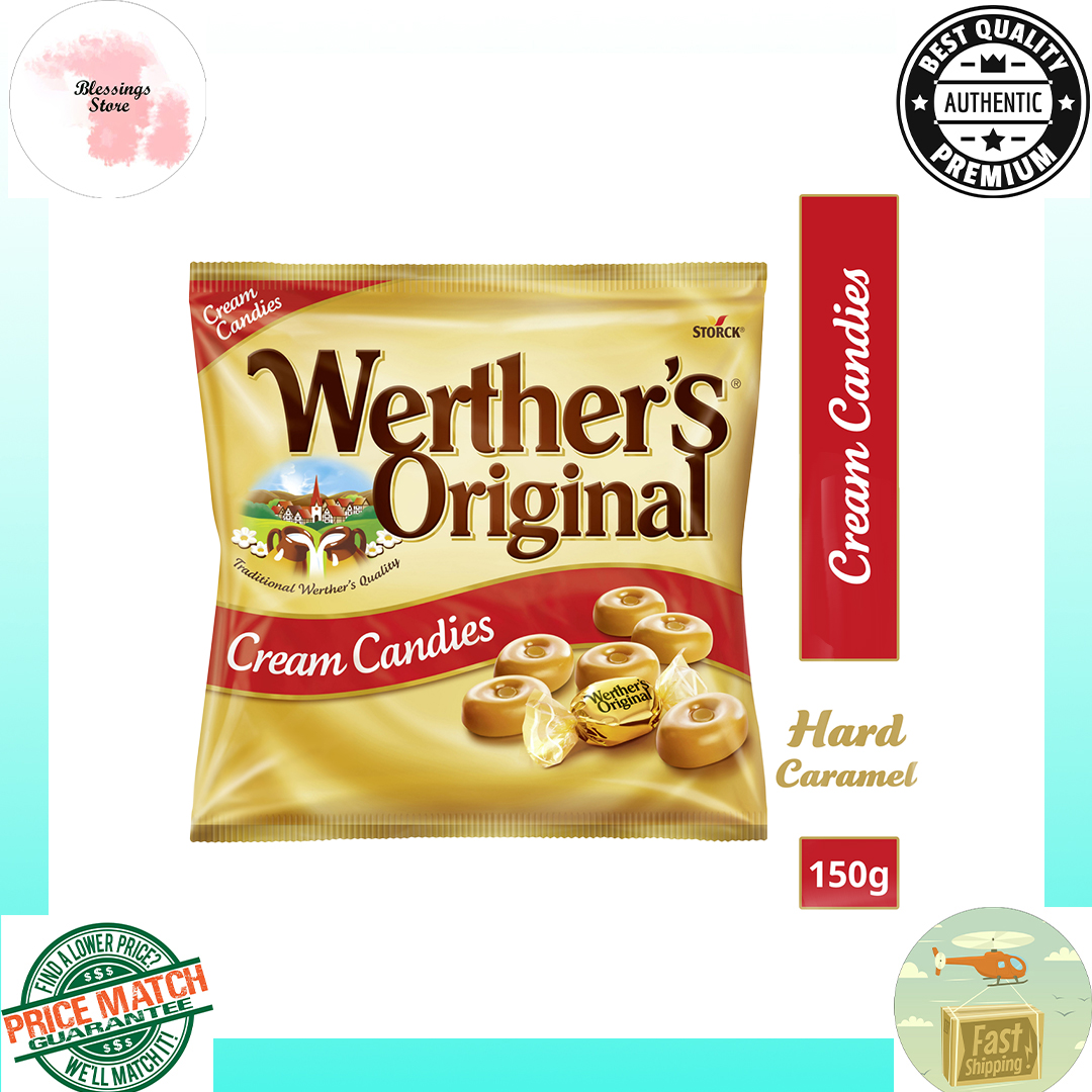 Storck Werthers Original Cream Candies, Classic & Traditional Candy ...