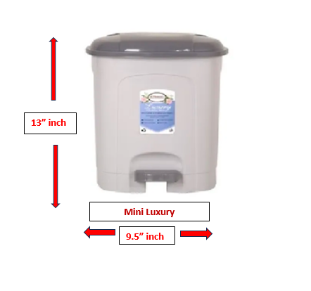 PUSH IT PADDLE DUSTBIN | Paddle Bin For Room- Dustbin mini - Premium ...