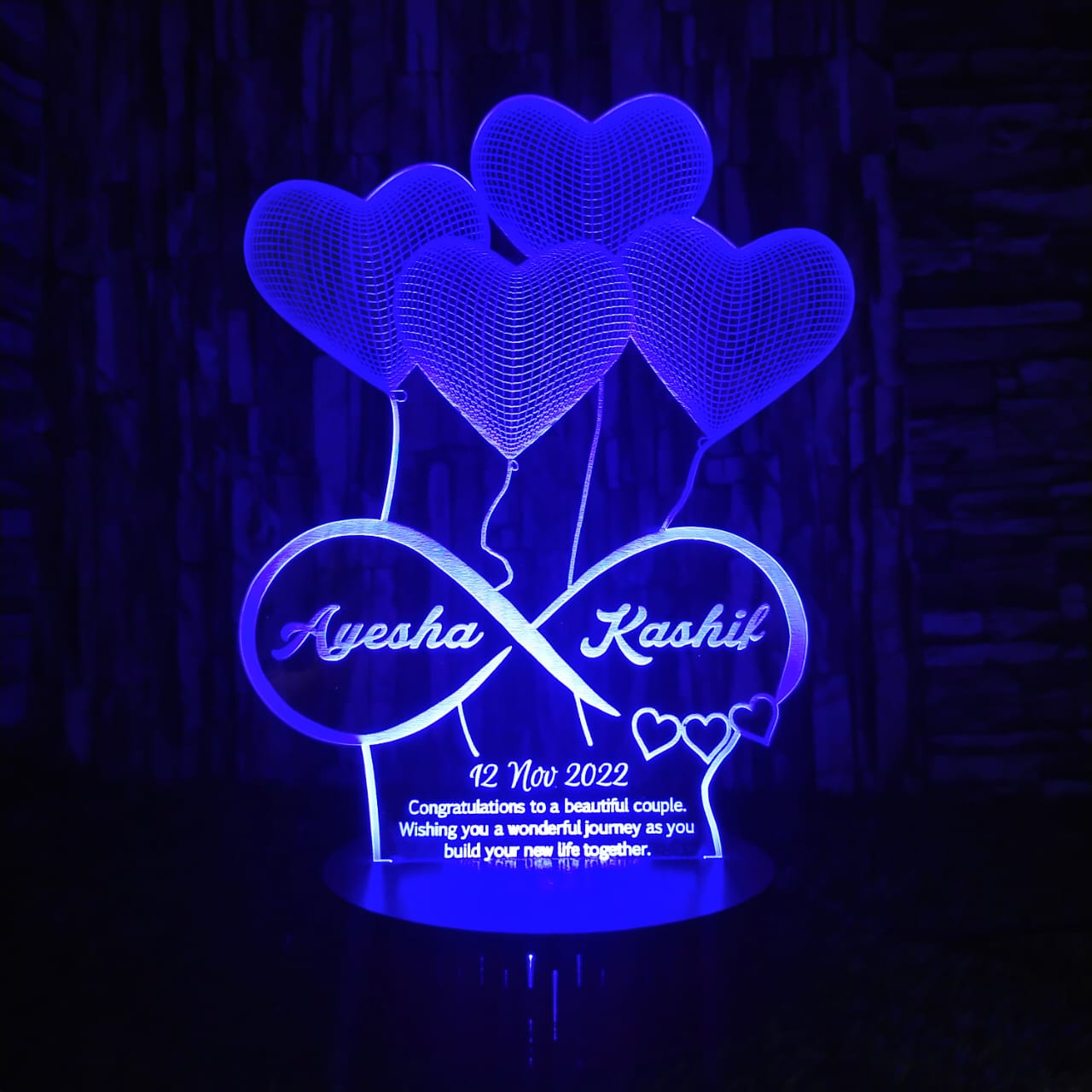 Customize 3d illusion lamp, 3D Light Lamp, Night Lamp, Decoration Piece ...