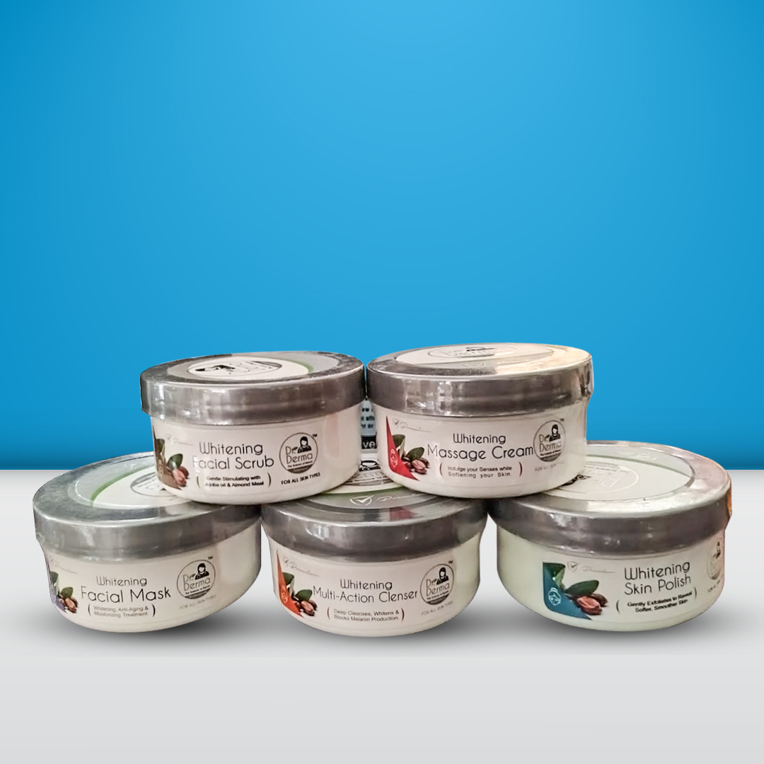 Dr. Derma Pack of 5 Facial Kit 300 Ml Each. | Daraz.pk