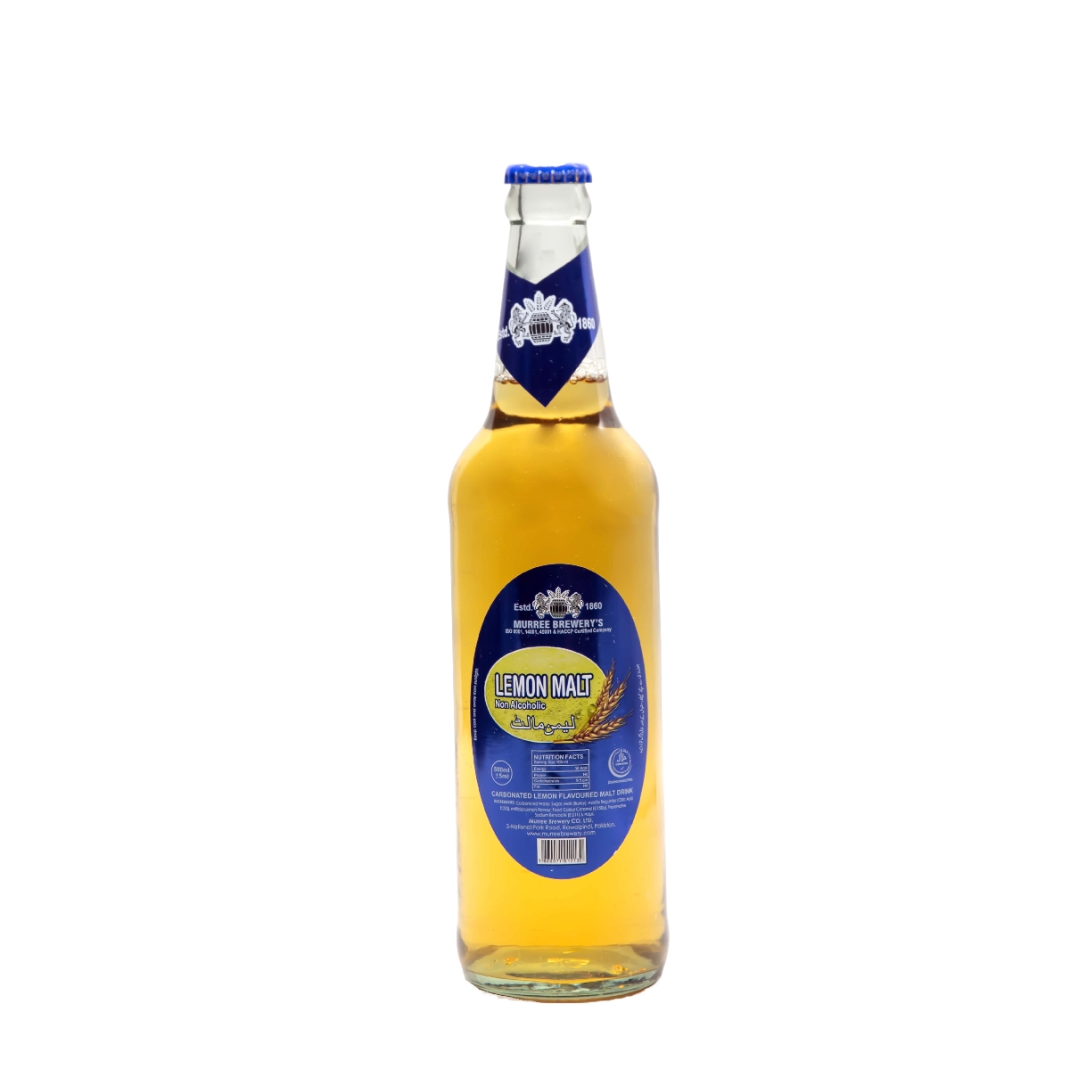 Murree Brewery Lemon Malt 500ml Glass Bottle | Daraz.pk