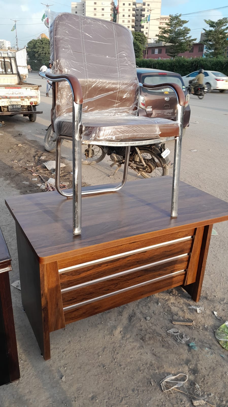 office table with chair good for your office | Daraz.pk