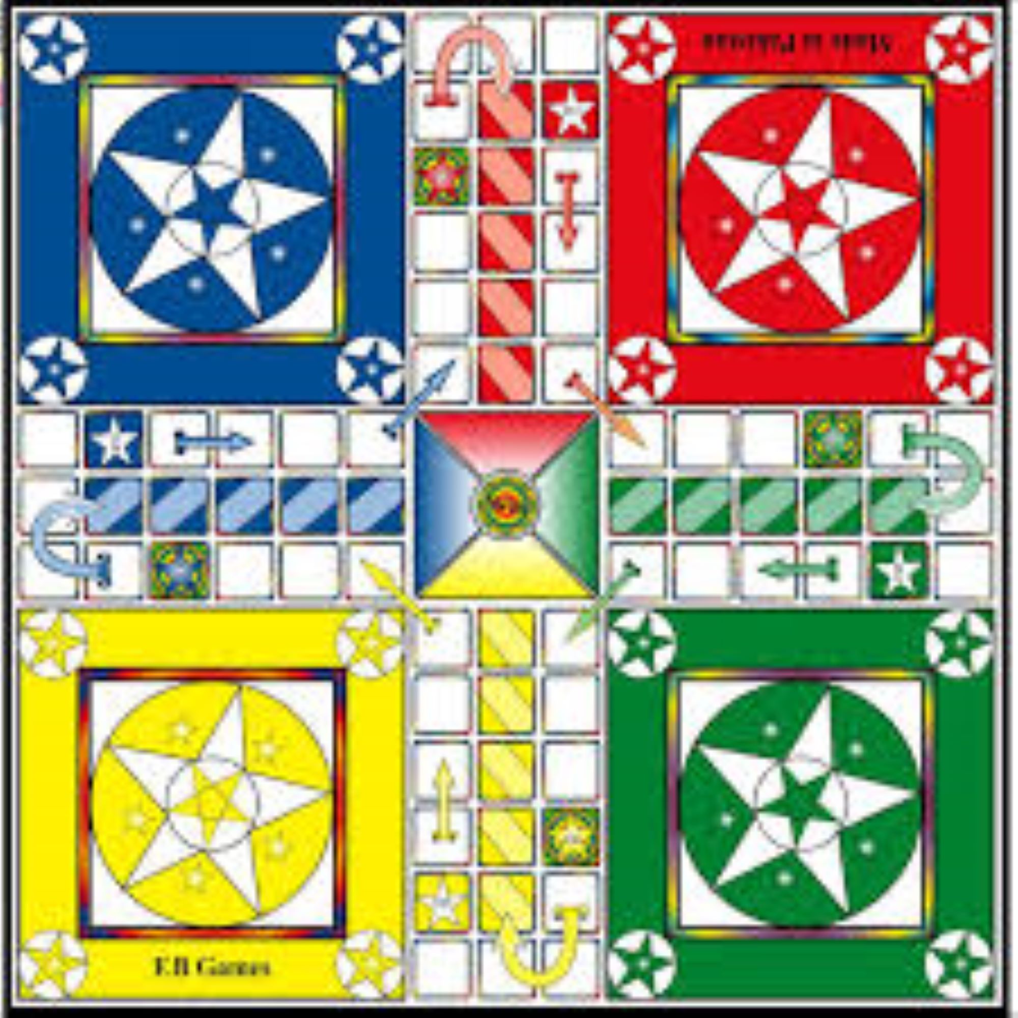 Ludo Game Size 20 x 20 Inch | Daraz.pk