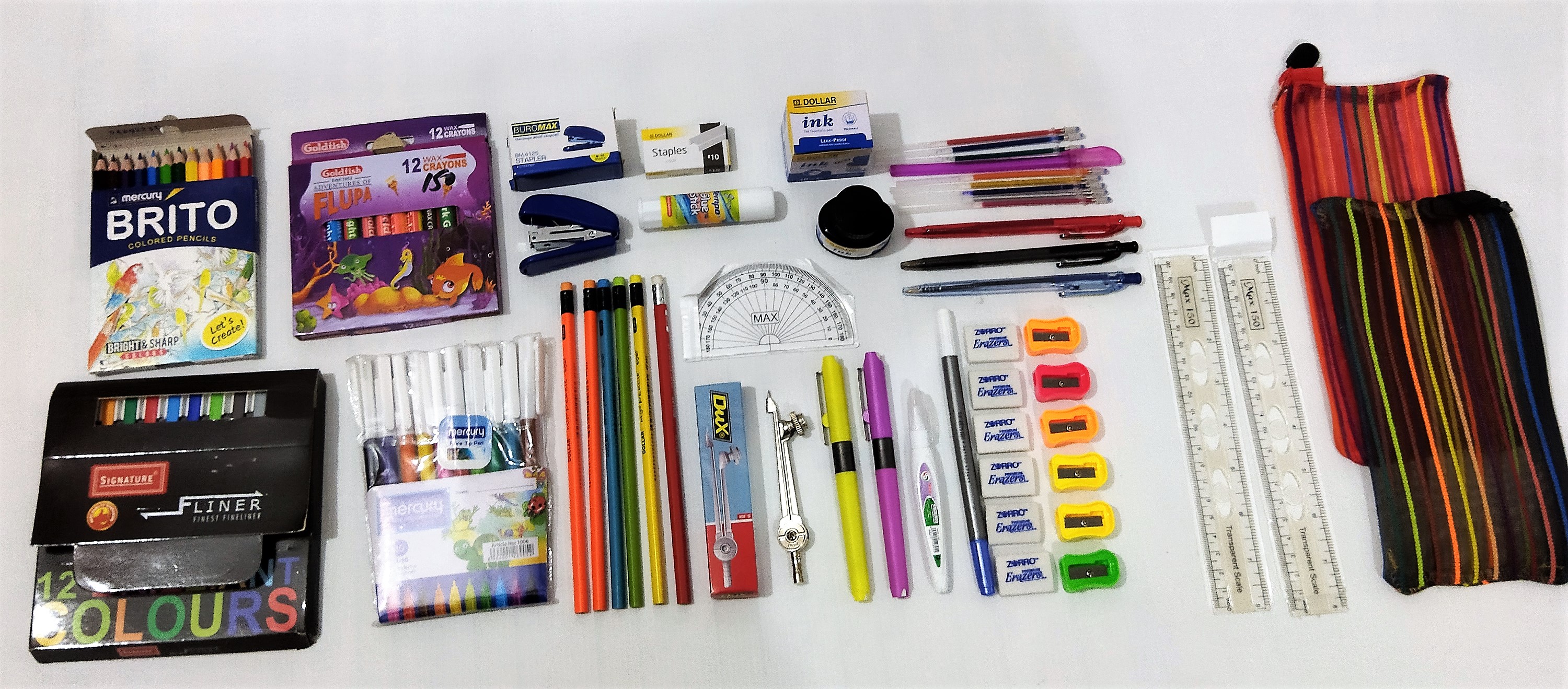 Ideal Stationary Pack Set Parents, Teachers and Kids in School, College ...