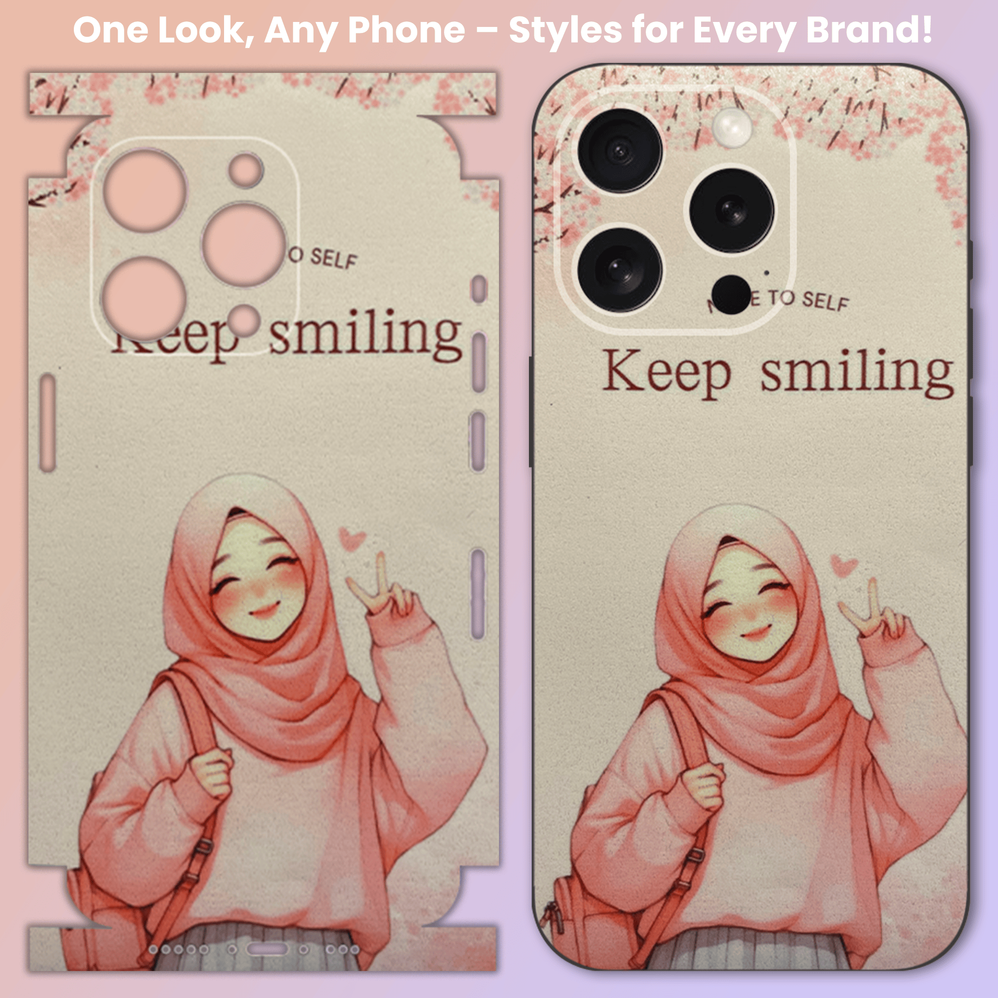 Universal Mobile Back Skins - Premium, Sleek Protection with Custom ...