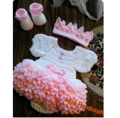 Handmade Crochet Dress Set For Girls Price in Pakistan - View Latest ...