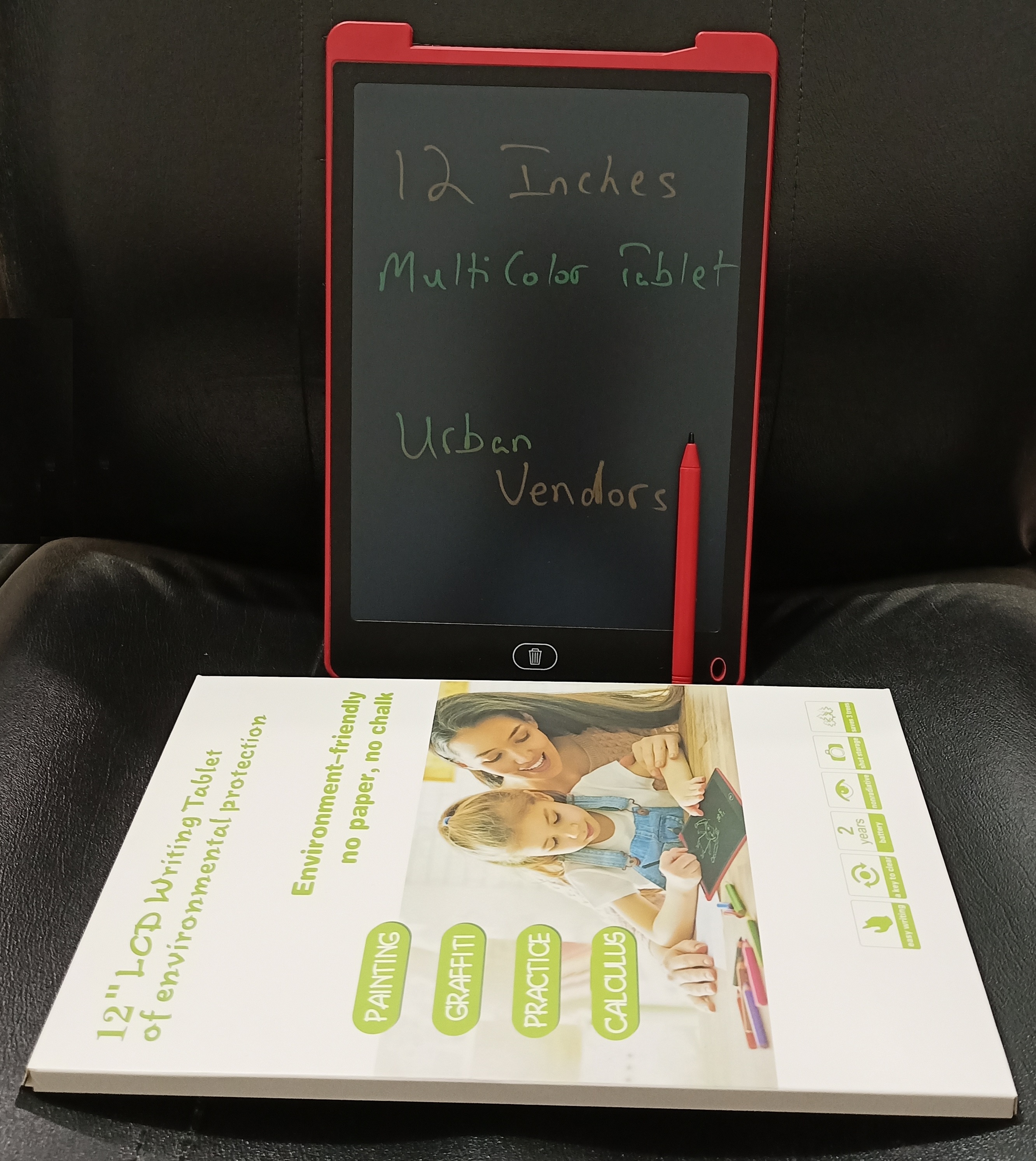 Multicolor Writing LCD Tablet 8.5 , 10 , 12 Inches Coloring Drawing ...