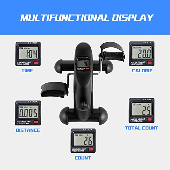 New Portable Mini Cycle Bike Exercise Cycle - Foot Pedal Exercise ...