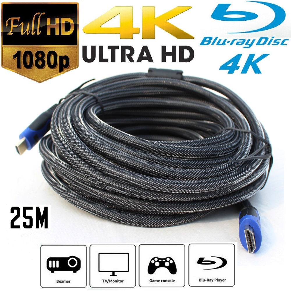 HDMI ROUND CABLE 25M HDMI Cable | Daraz.pk