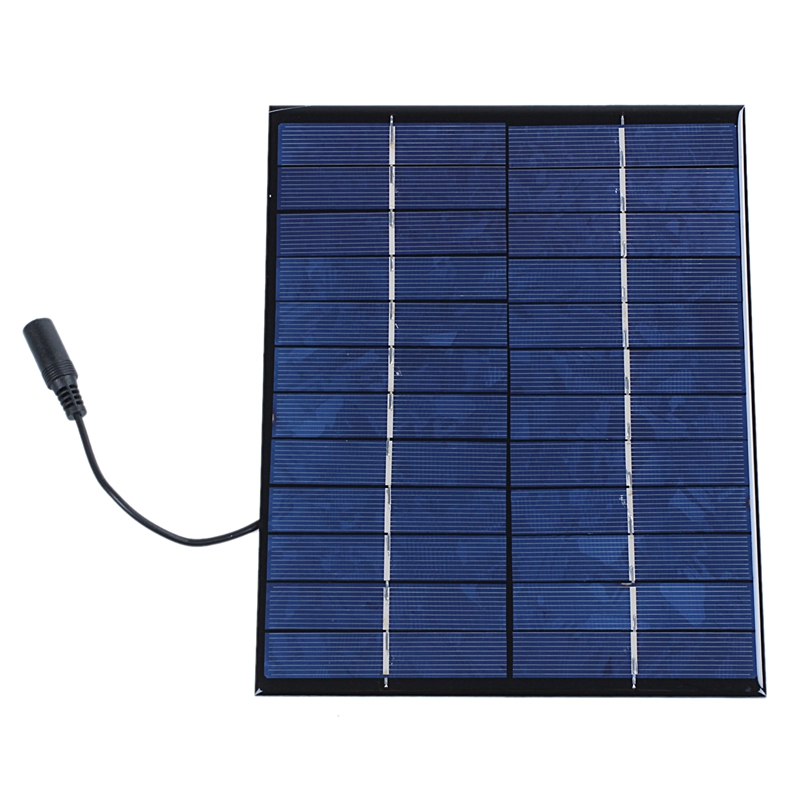 12V 5.2W Mini Solar Panel Polycrystalline Solar Cells Silicon Epoxy ...