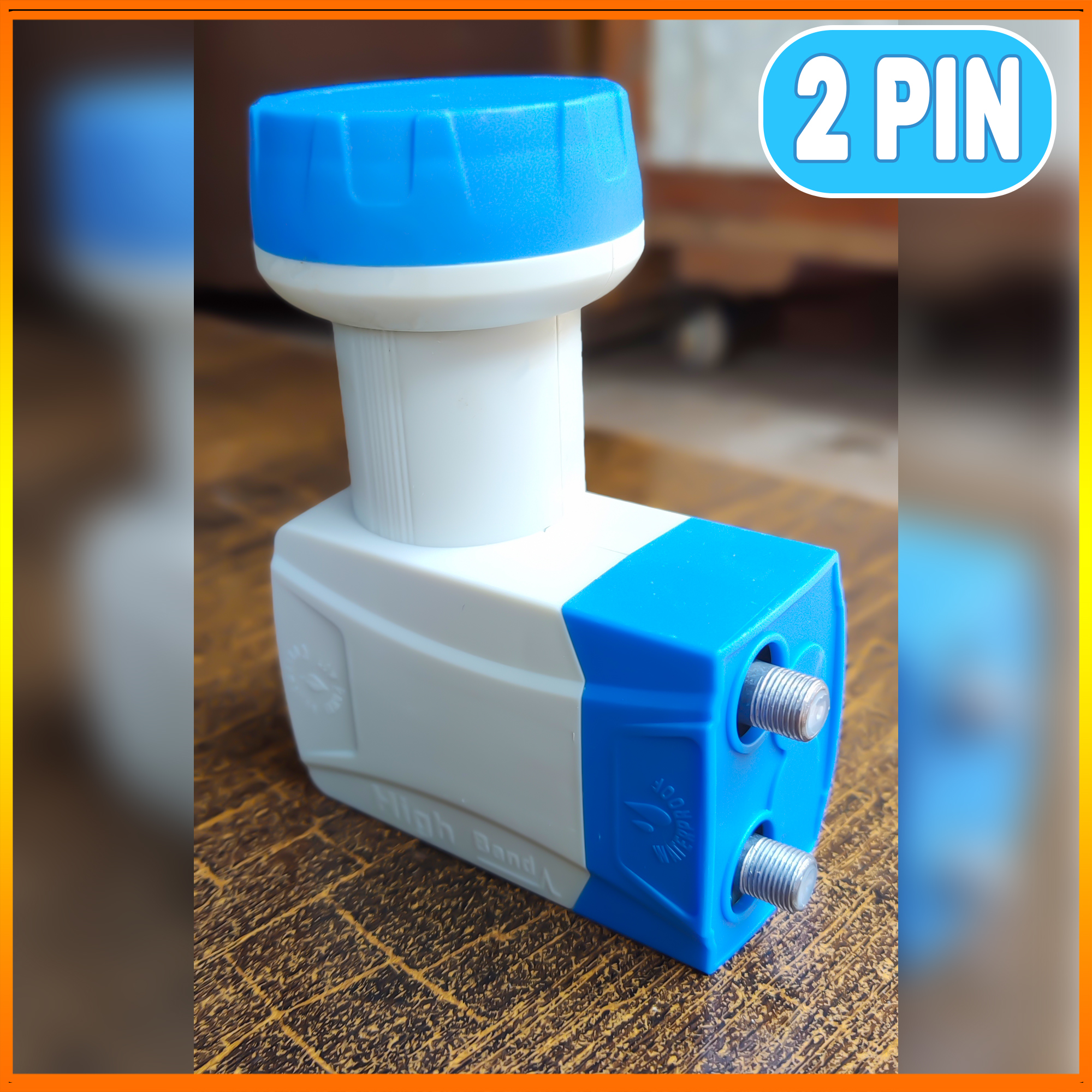 KU Band LNB Double Port Waterproof 2 Pin LNB | Daraz.pk